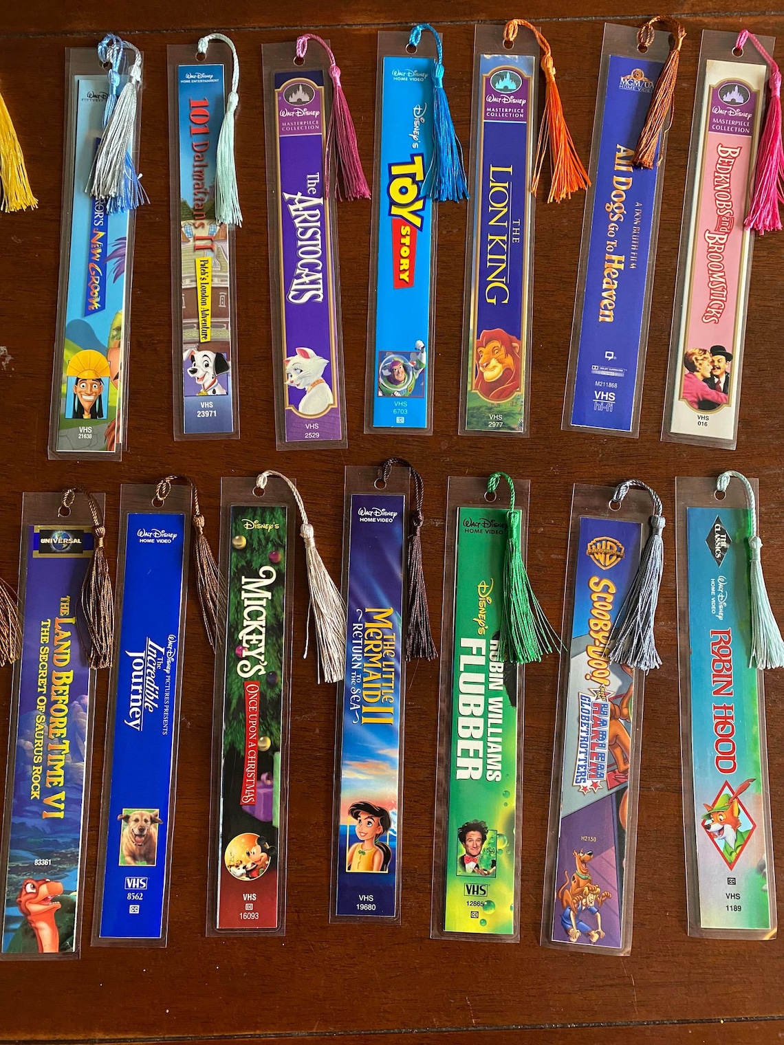 VHS Bookmarks Movie Bookmark Movie Gifts Book Giftsvhs - Etsy