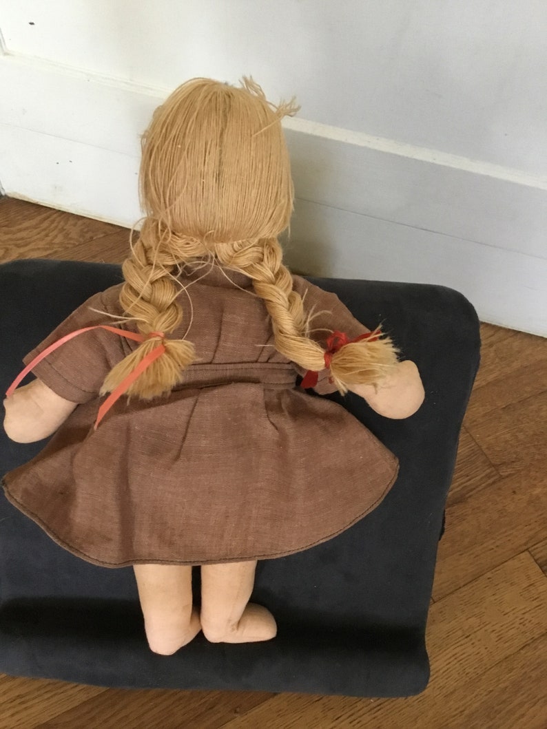 Vintage Georgene Brownie Scout Soft Doll - Etsy