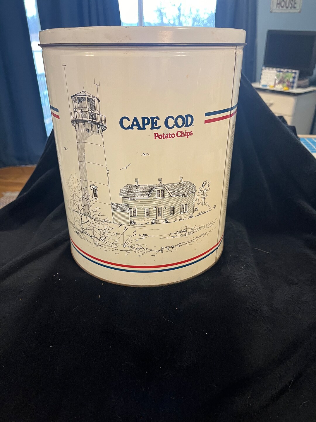 Vintage Advertising Chatham Lighthouse Chip Tin - Etsy