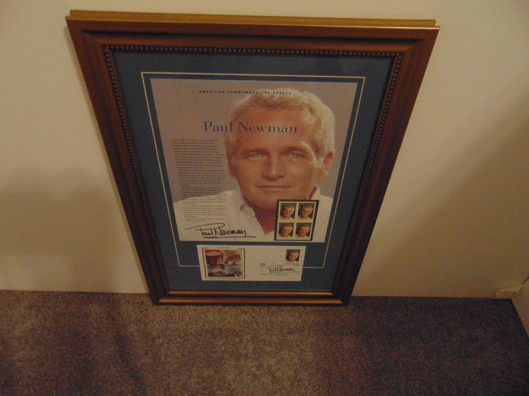 Paul Newman , American Commemorative Panels W/ First Day Cover - Etsy