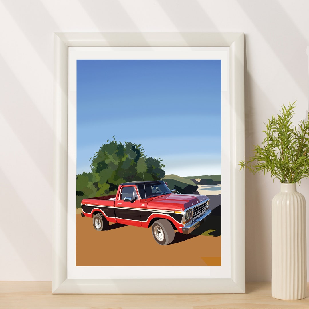 Custom Car Portrait, Gift for Car Lovers, Custom Illustration, Gift for ...