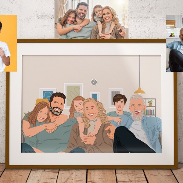 Loved One Portrait - Etsy