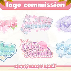 I Will Make Cute Logo for Vtuber and Twitch Streamer, Youtube Streamer ...
