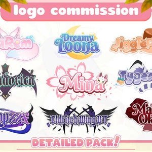 I Will Make Cute Logo for Vtuber and Twitch Streamer, Youtube Streamer ...