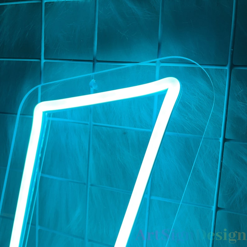 Lightning Bolt Neon Sign, LED Thunder Neon Light, Weather Neon Sign ...