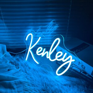 Name Neon Sign, Custom Neon Sign, Neon Sign, Aesthetic Neon Sign, Neon ...