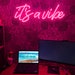 Custom Neon Sign, It's a Vibe Wedding Neon Sign, Wall Hanging Neon Sign ...