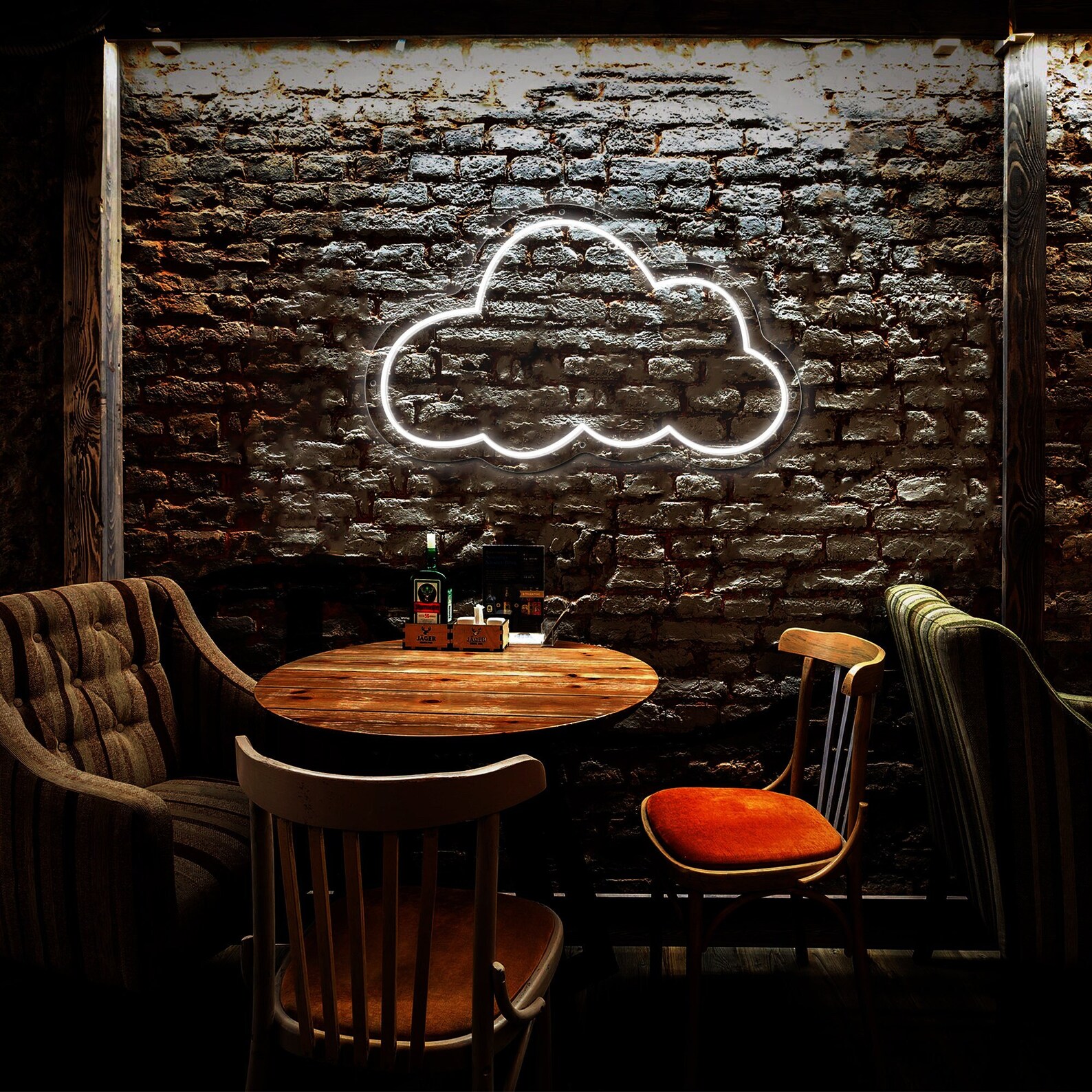 Cloud Neon Sign, Kids Room Wall Decor, Nursery Clouds Wall Sign Art ...