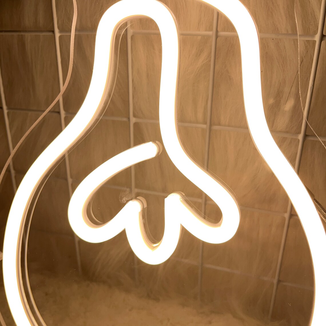 Light Bulb Neon Sign, Light Bulb Decoration, LED Neon Light Decoration ...