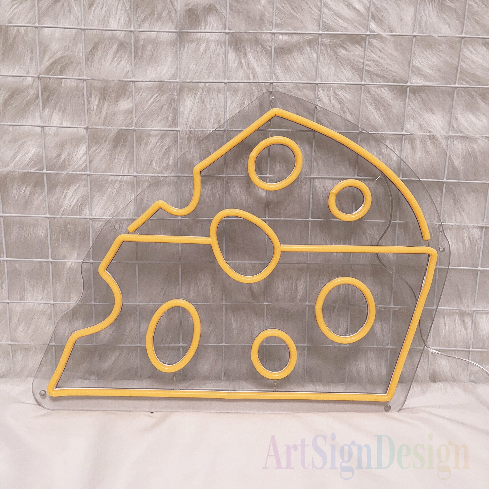 Cheese Neon Sign, Kitchen Wall Decor , Custom Dining Decor, Handmade ...