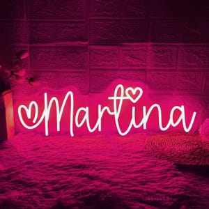 RGB Rainbow Custom Kid Name Neon Sign | Kids Room Decor| Baby Name Sign ...
