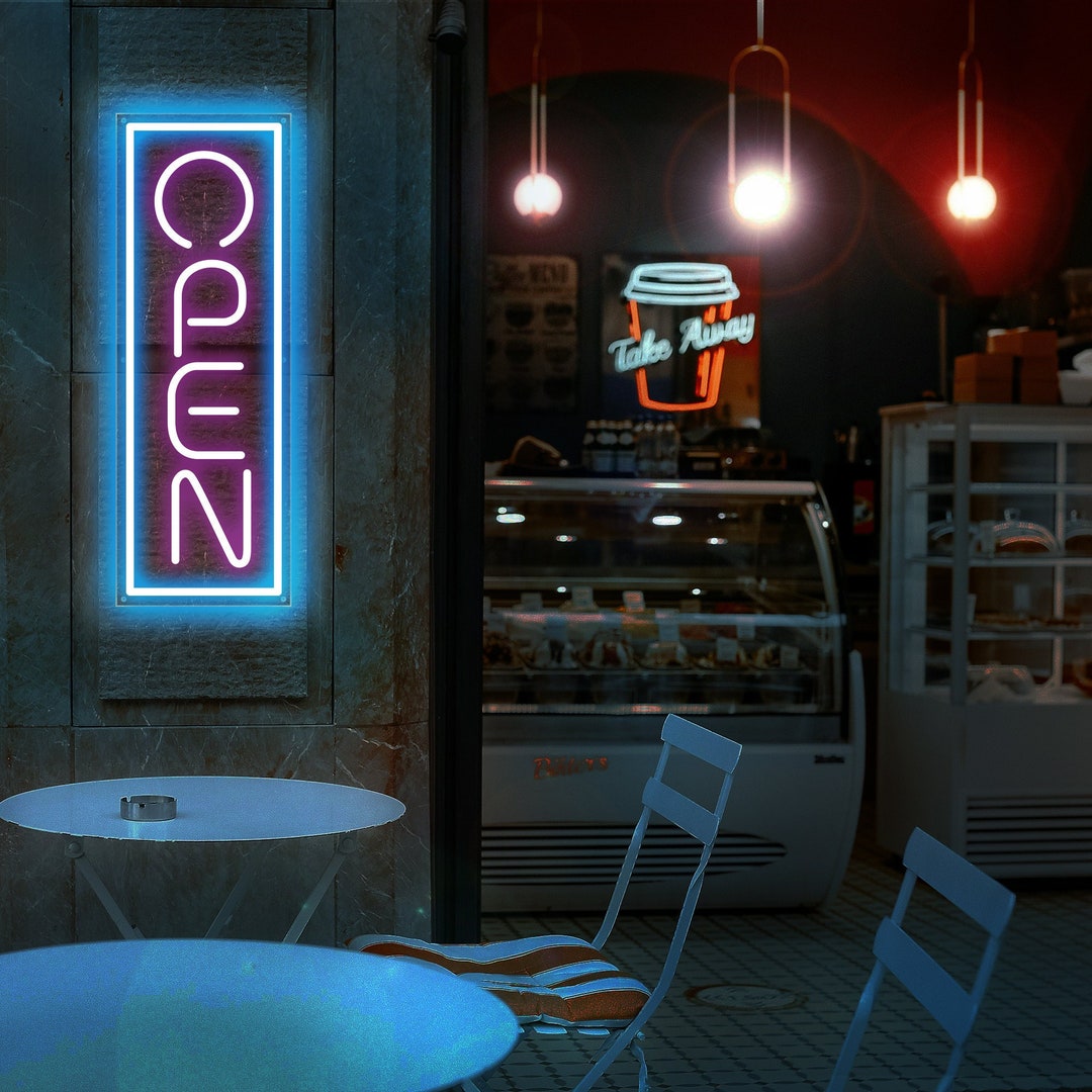 Open Neon Sign, Neon Open Sign, LED Open Sign for Window, Open Sign ...