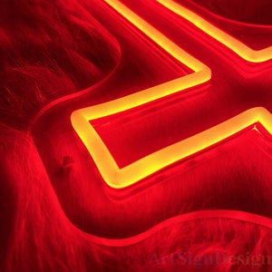 Cross Neon Sign, USB Cross Led Sign, Cross Jesus Neon Sign, Christian ...