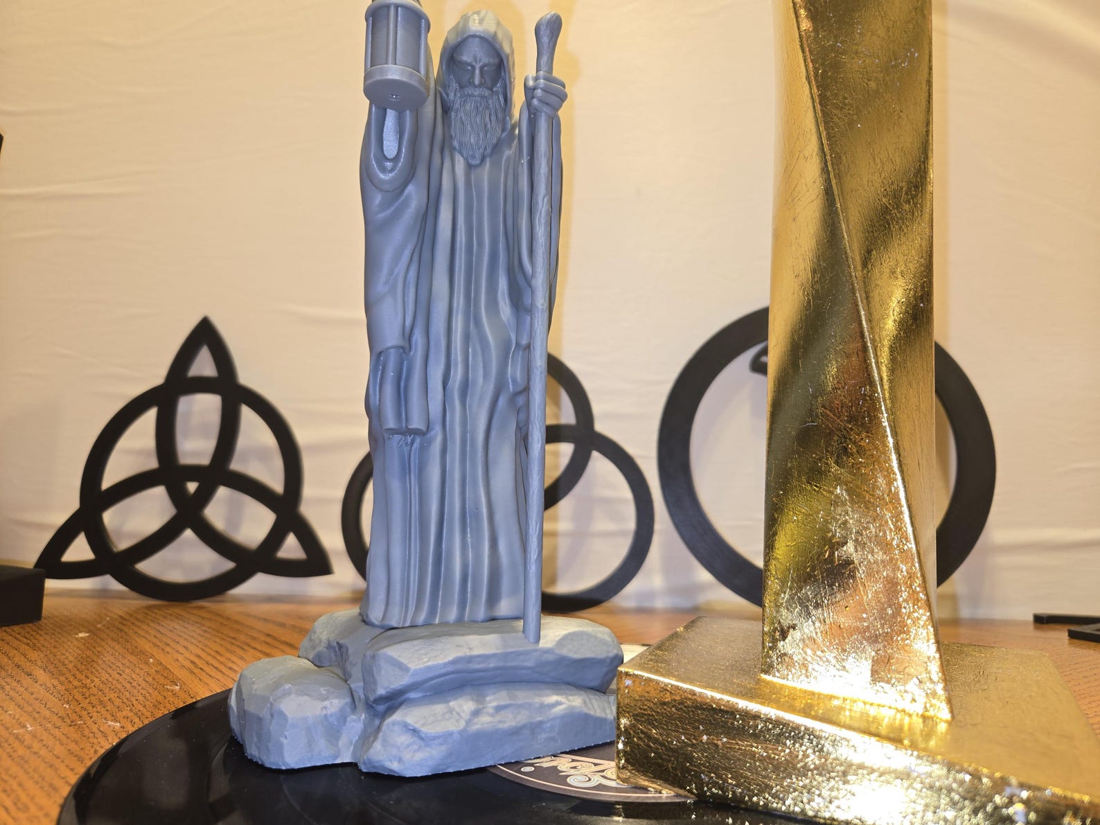 Led Zeppelin IV the Hermit Statuette | the Hermit Rock Classic Tarot ...