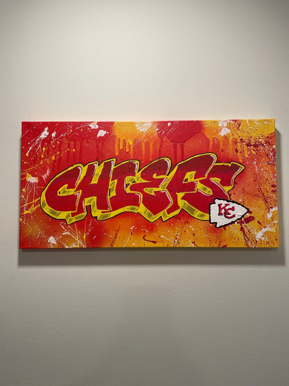 Custom Graffiti Wall Art - Personalized - Etsy