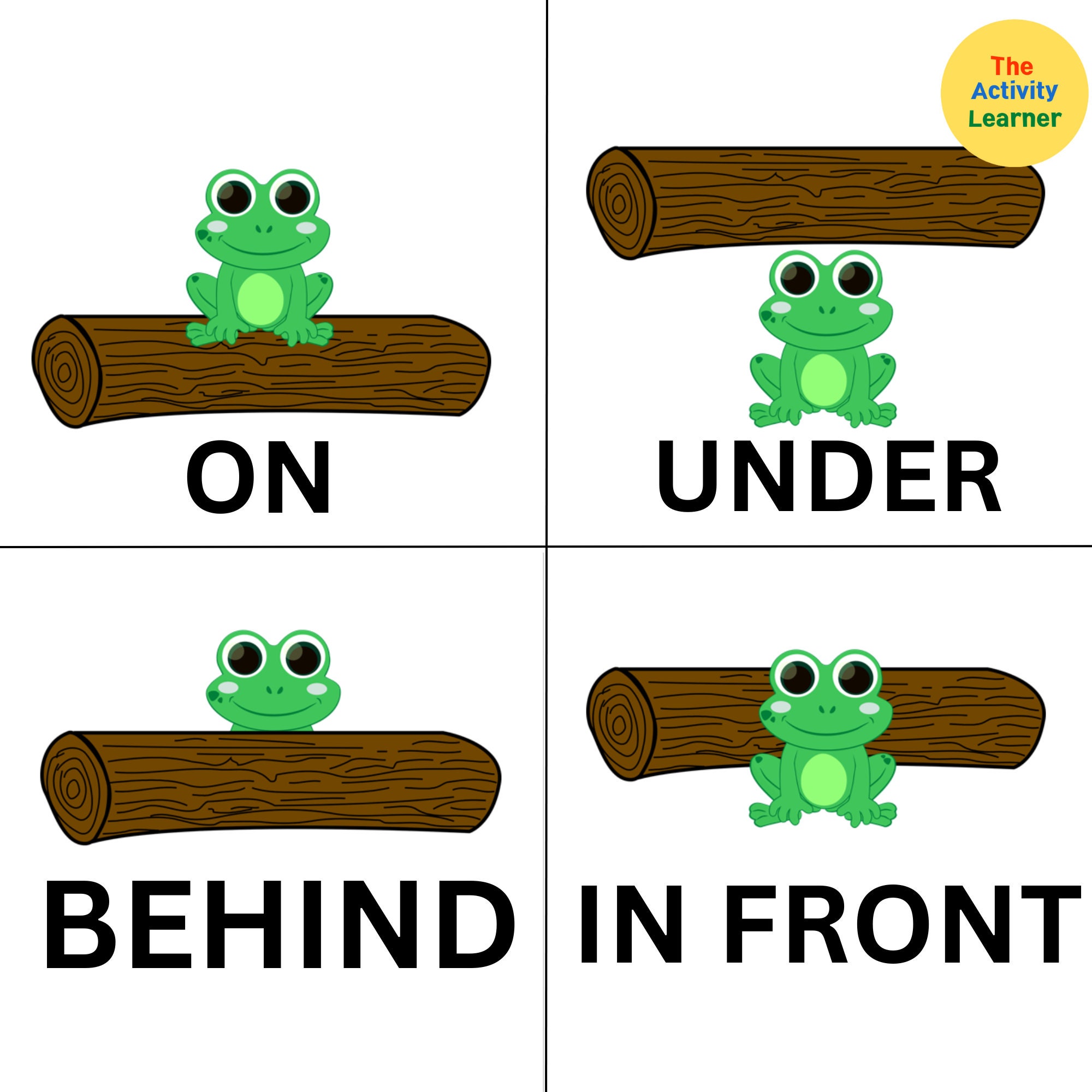 Prepositions In Front Of