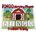 Bingo Nursery Rhyme Printable Activity - Etsy