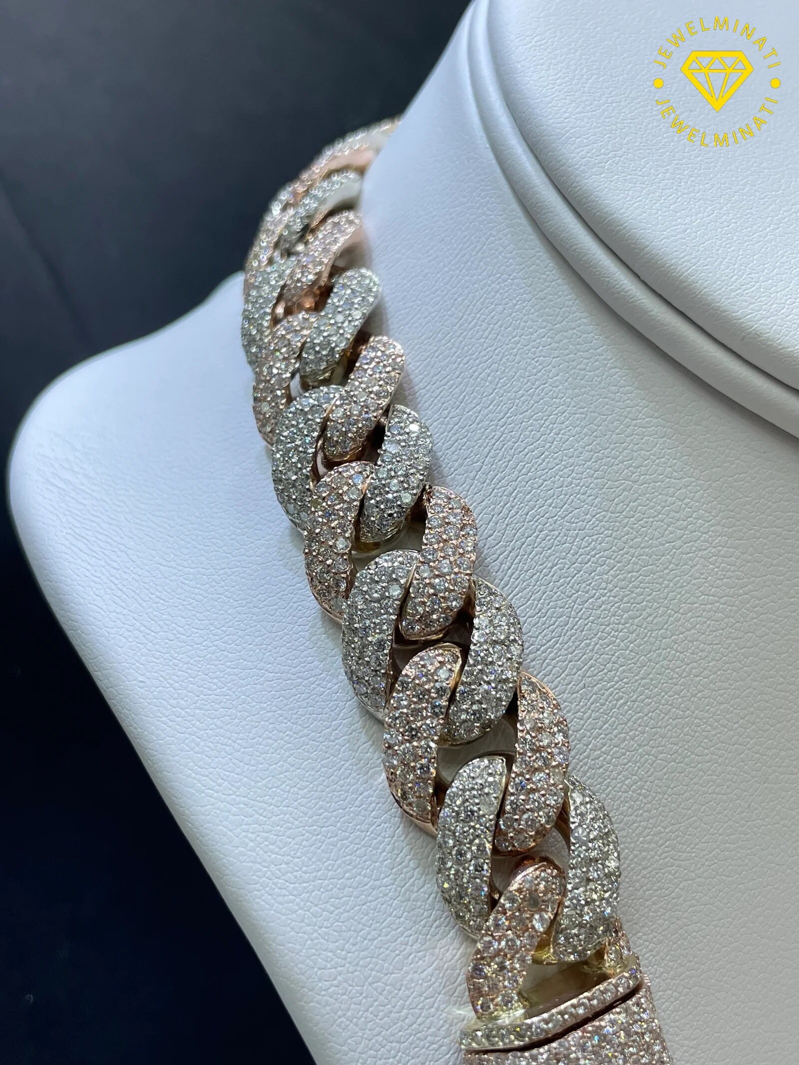 Heavy Solid 925 Sterling Silver Men's VVS1 Moissanite Diamonds Studded ...