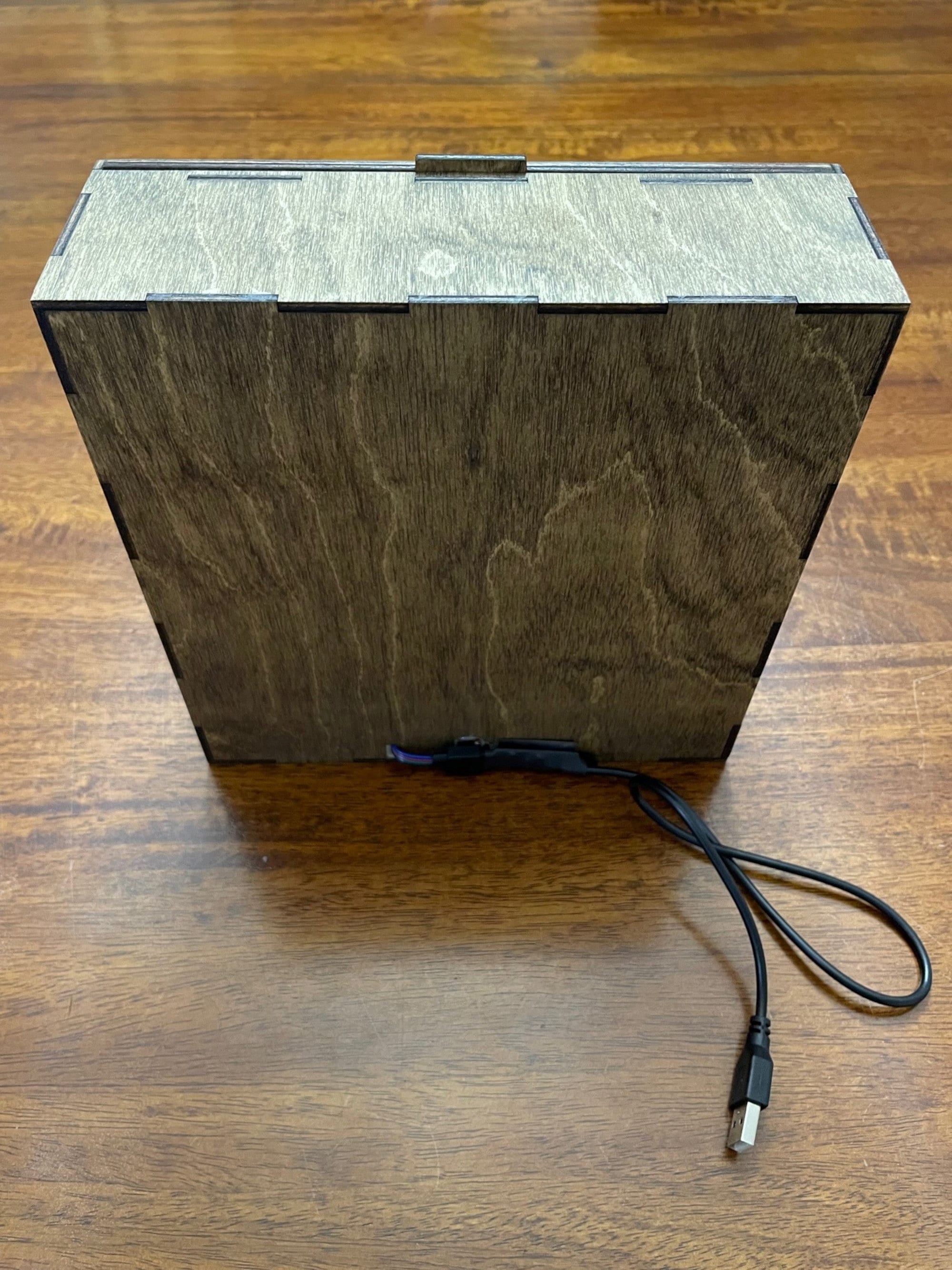 8"x8"x3", 3mm Wood, Lightbox, Shadow Box, SVG File, Mirror Box ...