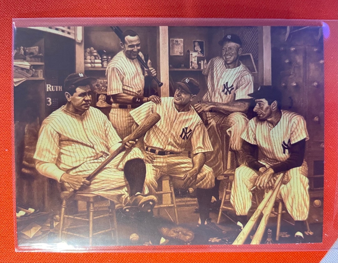 Mickey Mantle BABE RUTH Yankees the Boyz Are Back in Town - Etsy