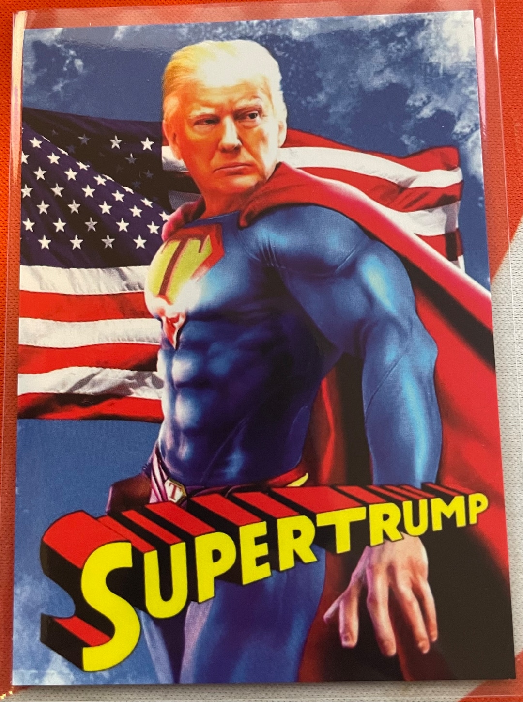 Donald Trump Superman Keep America Great Card 9 - Etsy