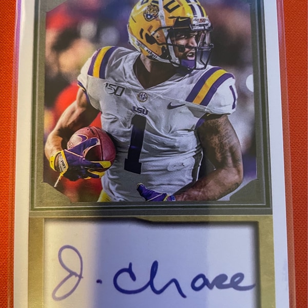 Jamar Chase Rookie Card - Etsy Australia
