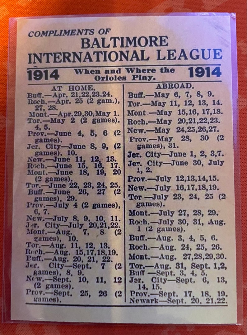 Babe Ruth 1914 Baltimore News BLUE ROOKIE CARD Exact Reprint - Etsy