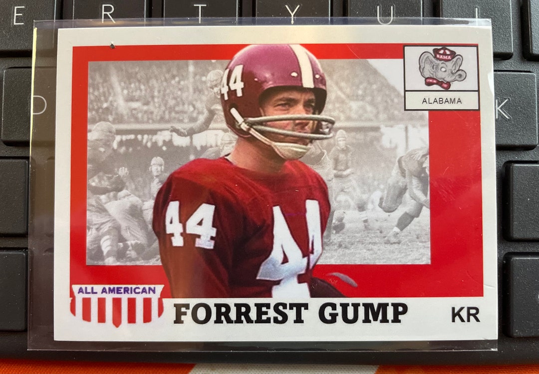 Forrest Gump All American Football Card - Etsy