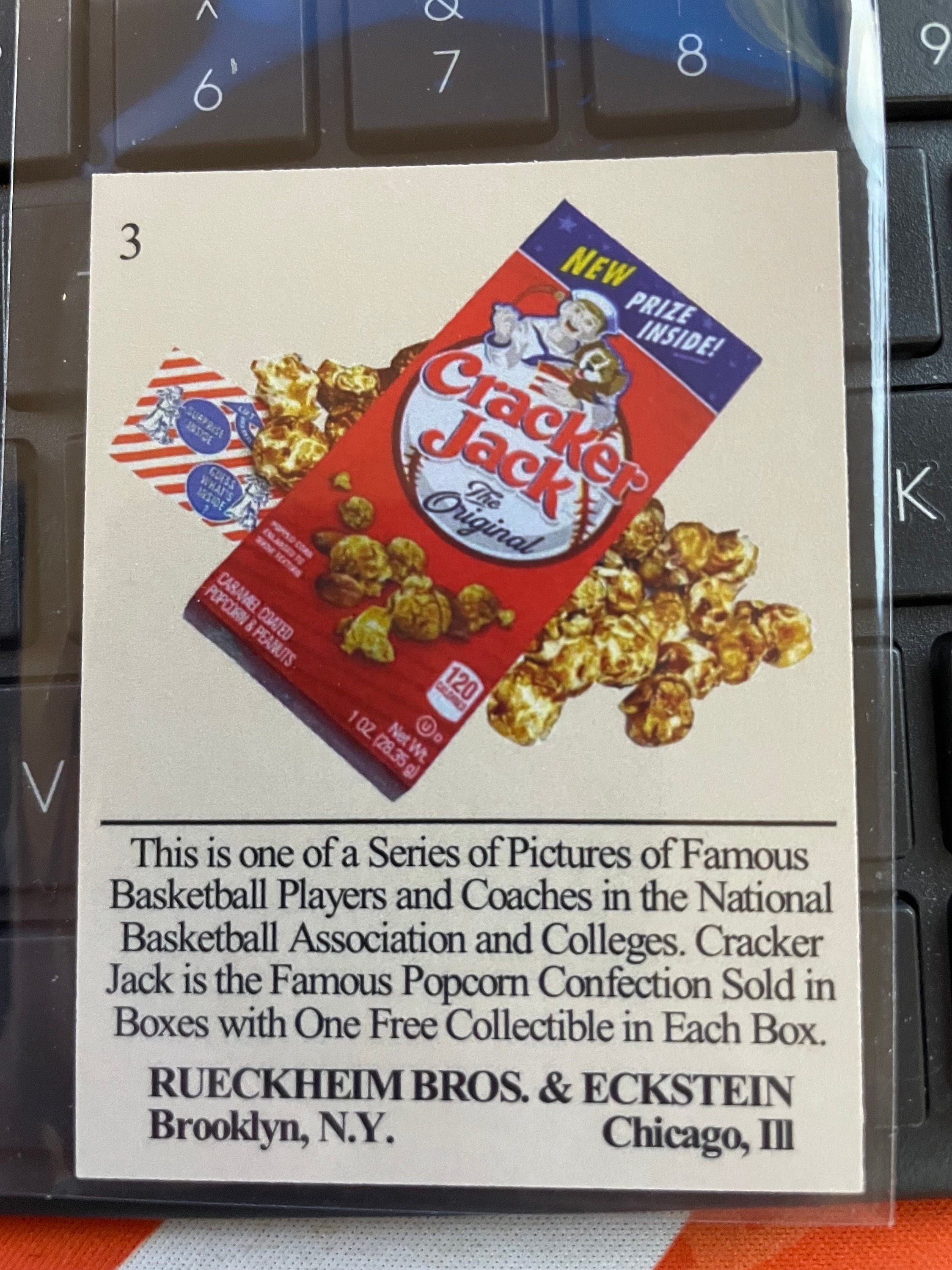 KOBE BRYANT 2021 Cracker Jack 2 1/4 X 3 Ball Players Card3 - Etsy