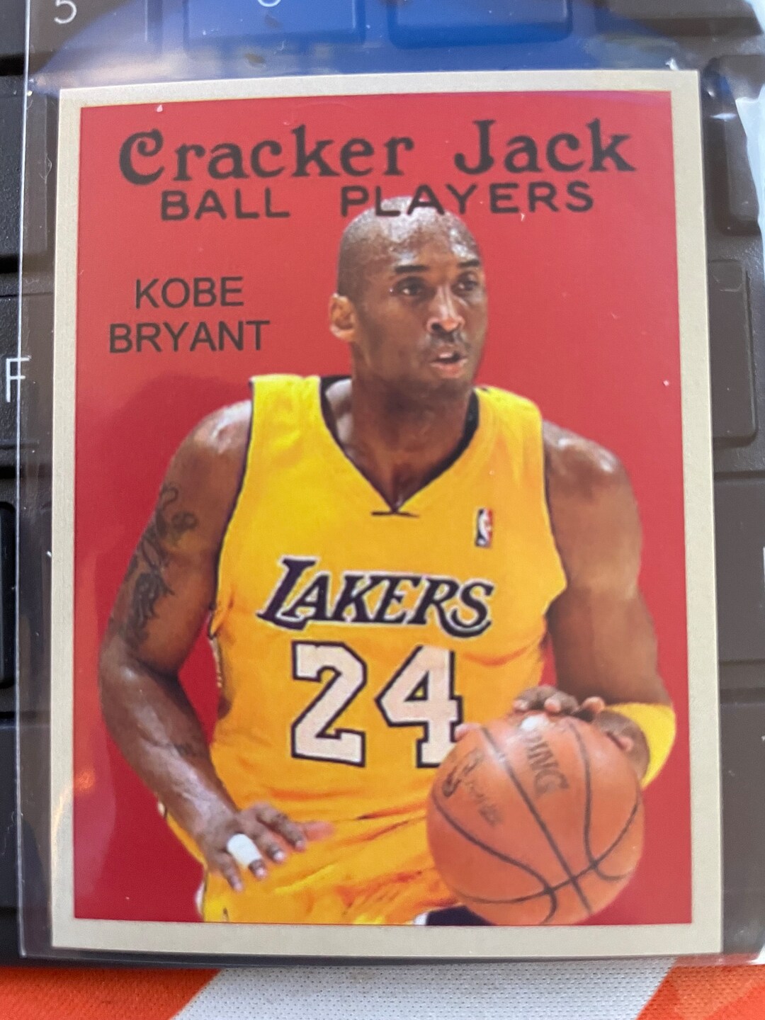 KOBE BRYANT 2021 Cracker Jack 2 1/4 X 3 Ball Players Card3 - Etsy