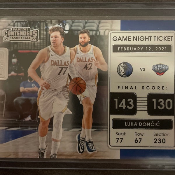 Dallas Mavericks Ticket - Etsy