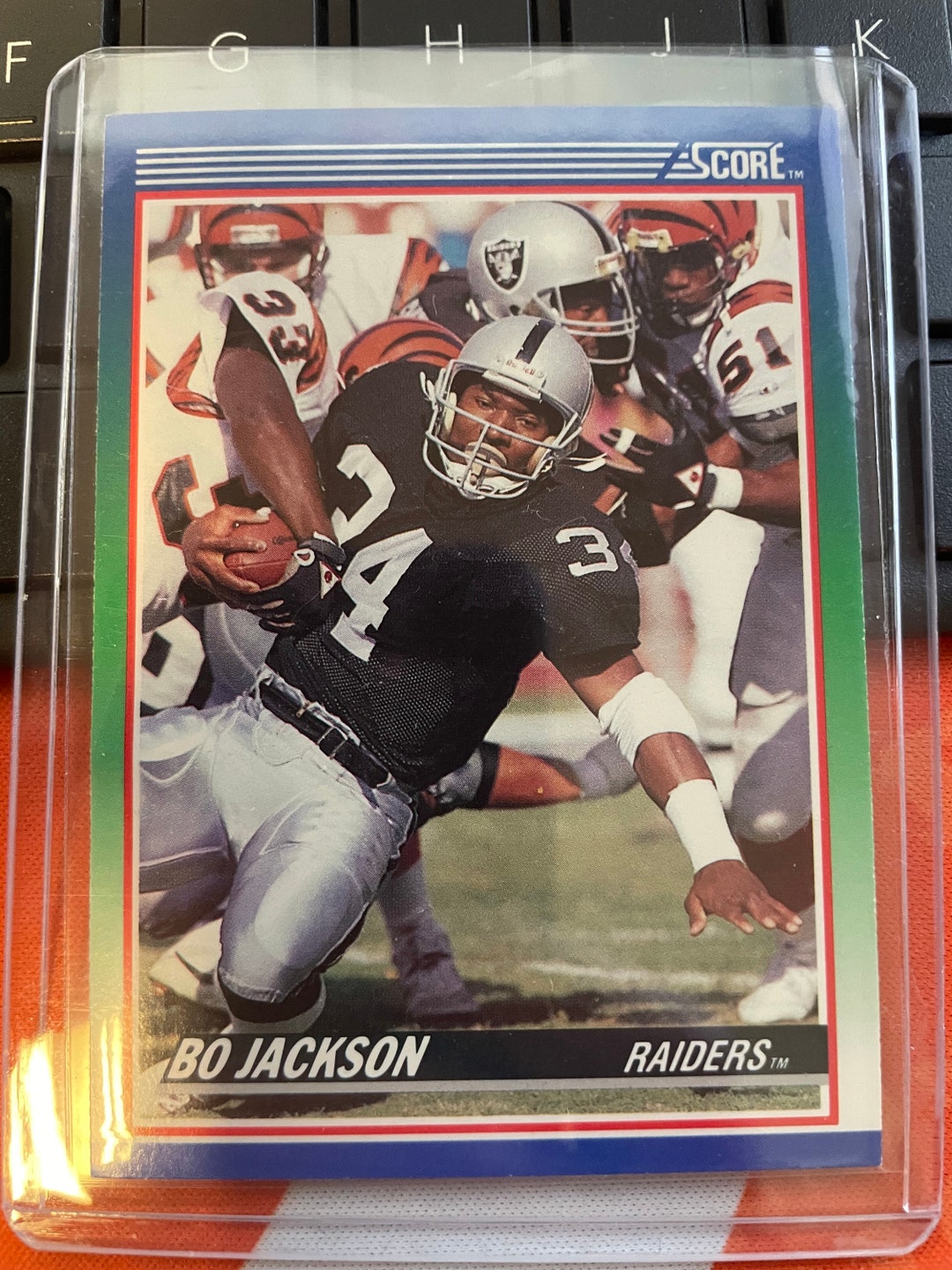 BO JACKSON 1990 Score 10 Mint - Etsy