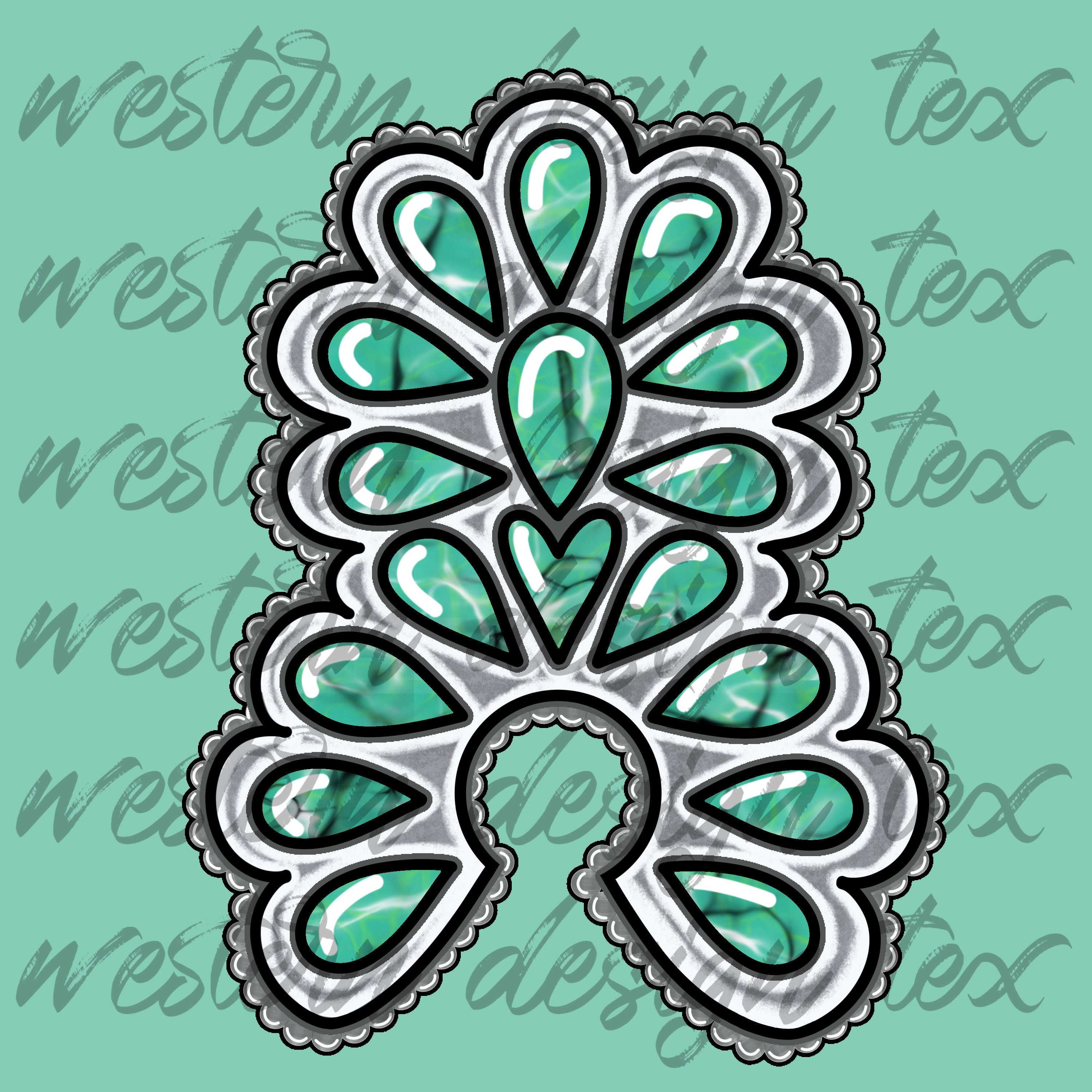 PNG Download, Turquoise Concho, Custom PNG, Western Jewelry, Ring ...