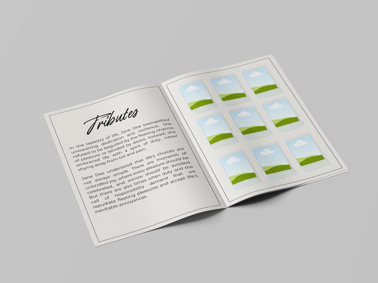 20 Editable Funeral Program Templates Bundle | Customizable Obituary ...