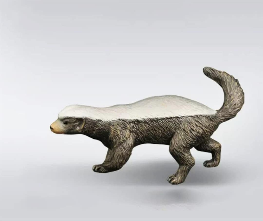 Realistic Honey Badger Figure Toy Figurine Animal Figurine - Etsy