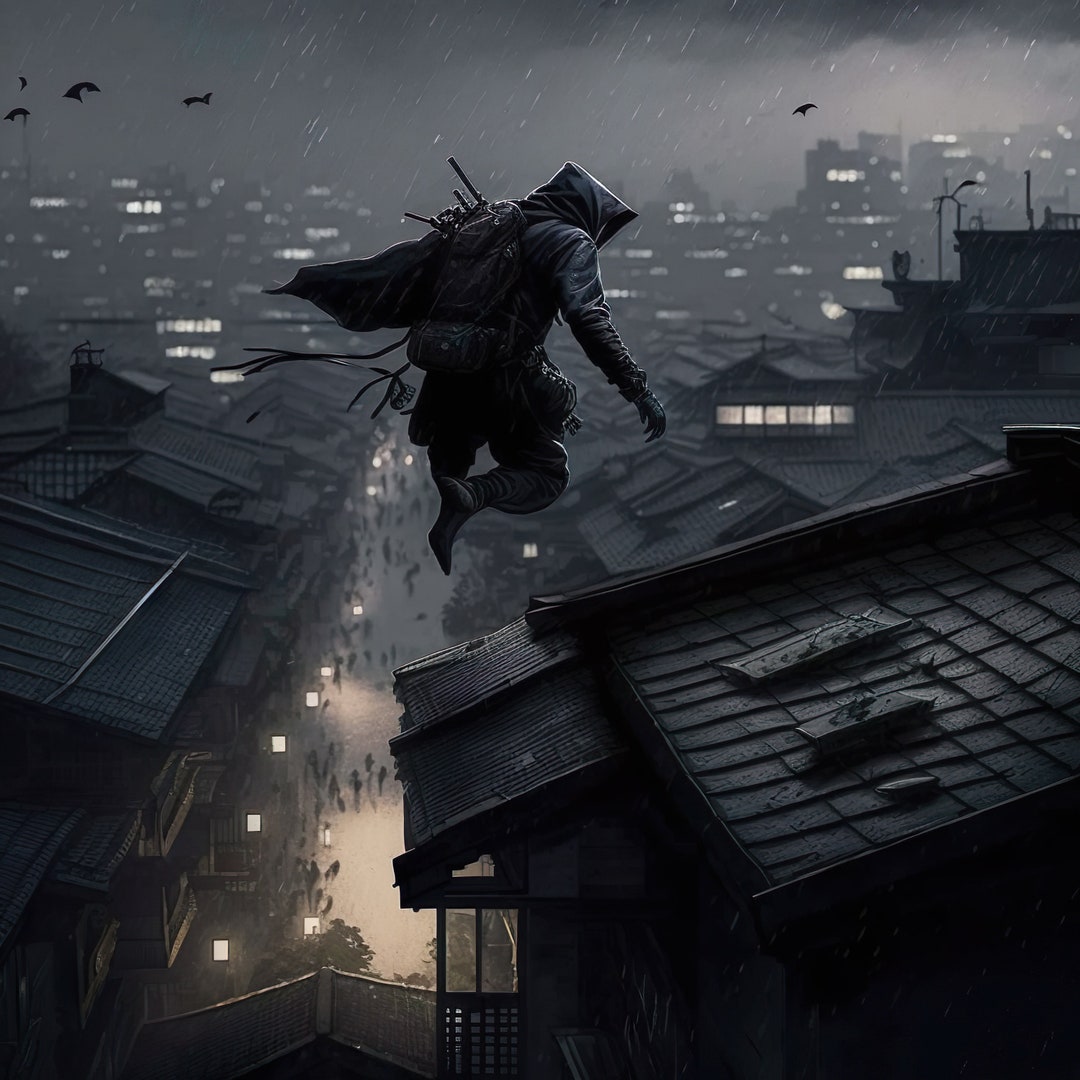 Ninja,japan Art, - Etsy