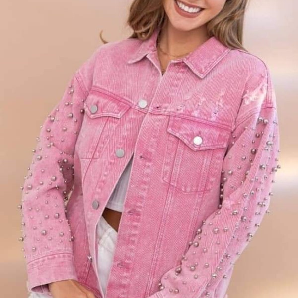 Pink Womens Jacket - Etsy