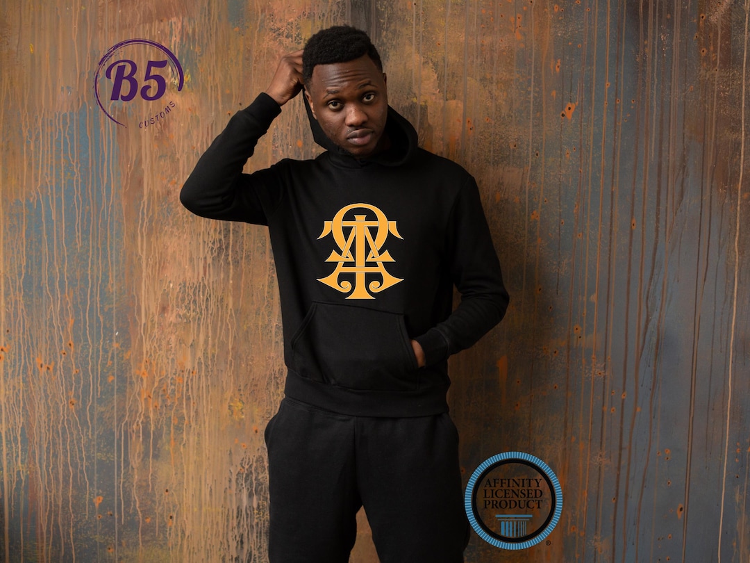 Custom ATO Cozy Fraternity Hoodie With Alpha Tau Omega ATO Interlocked ...