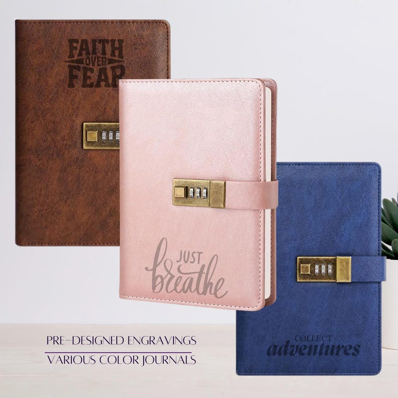 Locking Password Diary - Etsy