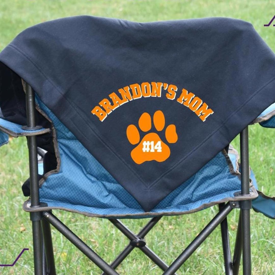 Custom Stadium Blanket Personalized Fleece Blanket for Tailgate Branded ...