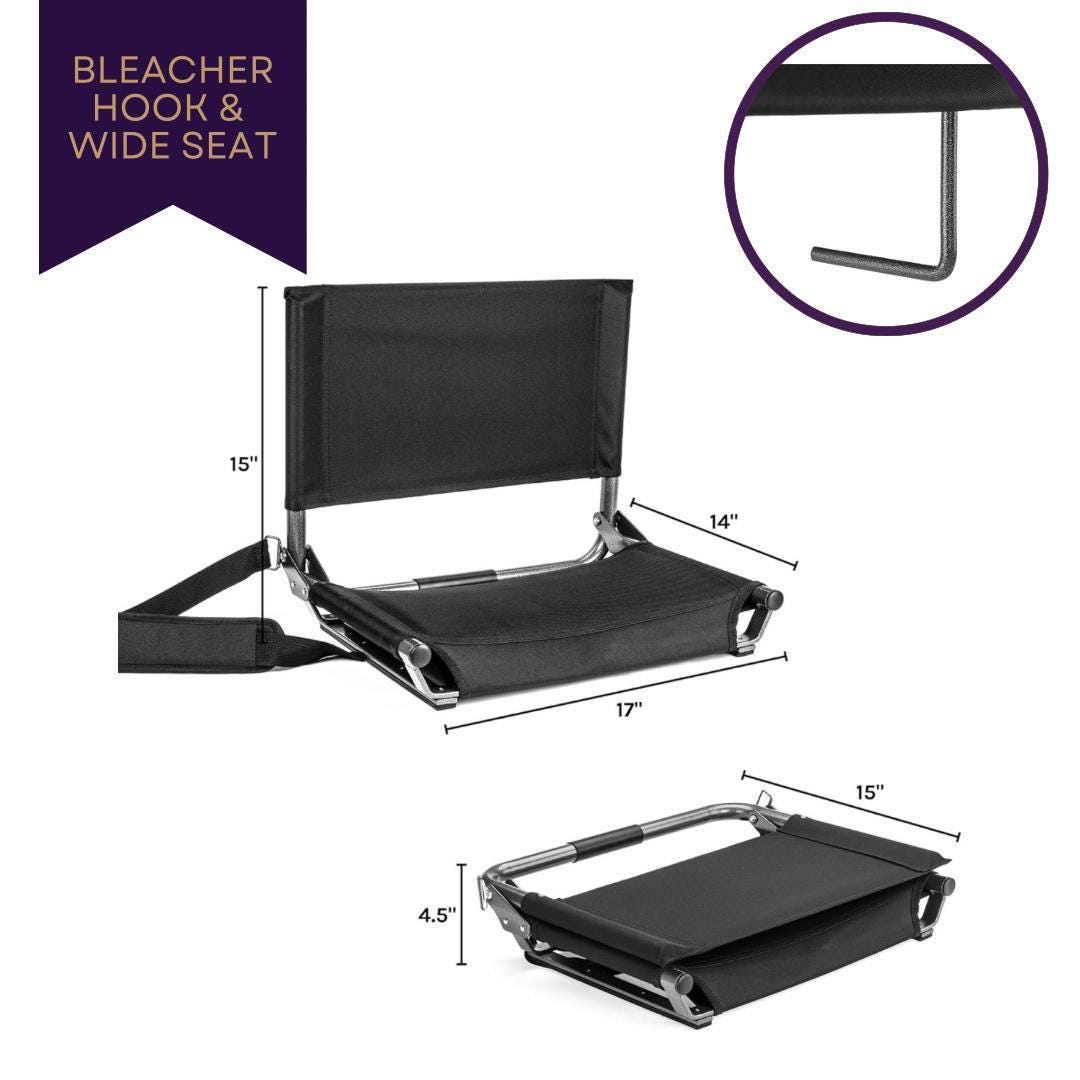 Personalized Stadium Chair Custom Bleacher Seat Folding Stadium Seats ...