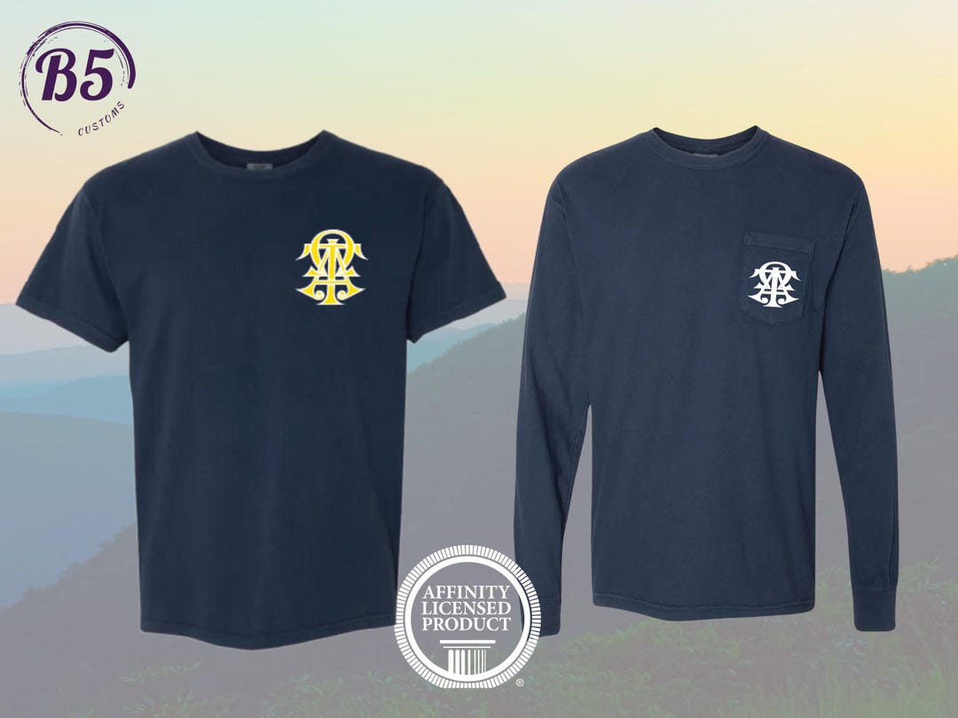 Alpha Tau Omega ATO Interlocked Letters T-shirt in Your College Colors ...