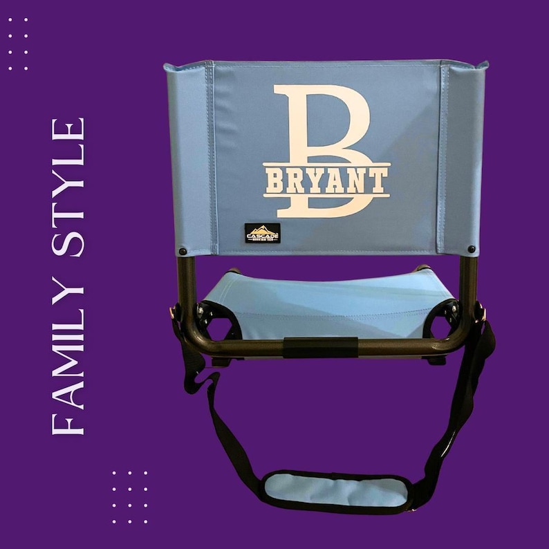 Personalized Stadium Chair Custom Bleacher Seat Folding Stadium Seats ...