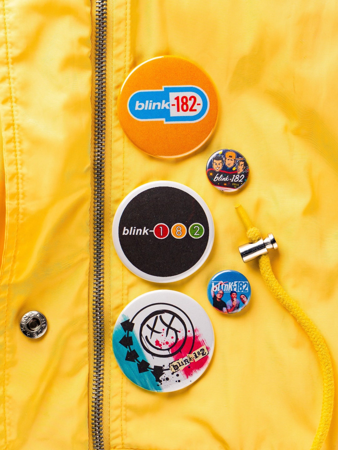 Blink 182 Button Pack Pop Punk Pinback Buttons in 1in and 2.25in Enema ...