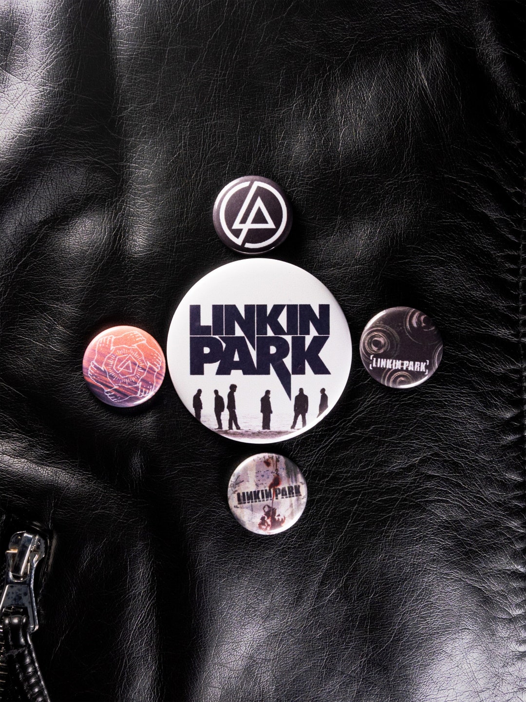 Linkin Park Button Pack | Nu Metal Button Pins in 1n and 2.25in ...