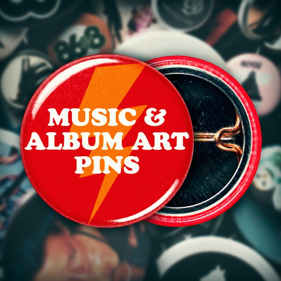 Music and Album Art Button Pack | 1in Band Pins | Deftones, Tyler, Korn ...