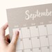 Monthly Calendar | Yearly Calendar | Printable Digital File | Blank ...