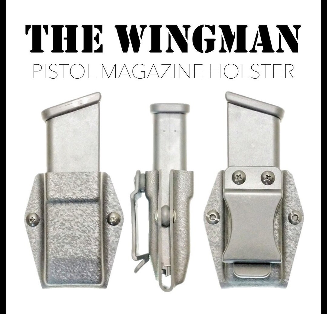 Wingman Pistol Magazine Kydex Holster / Pouch [9mm/.40 Double Stack] - Etsy