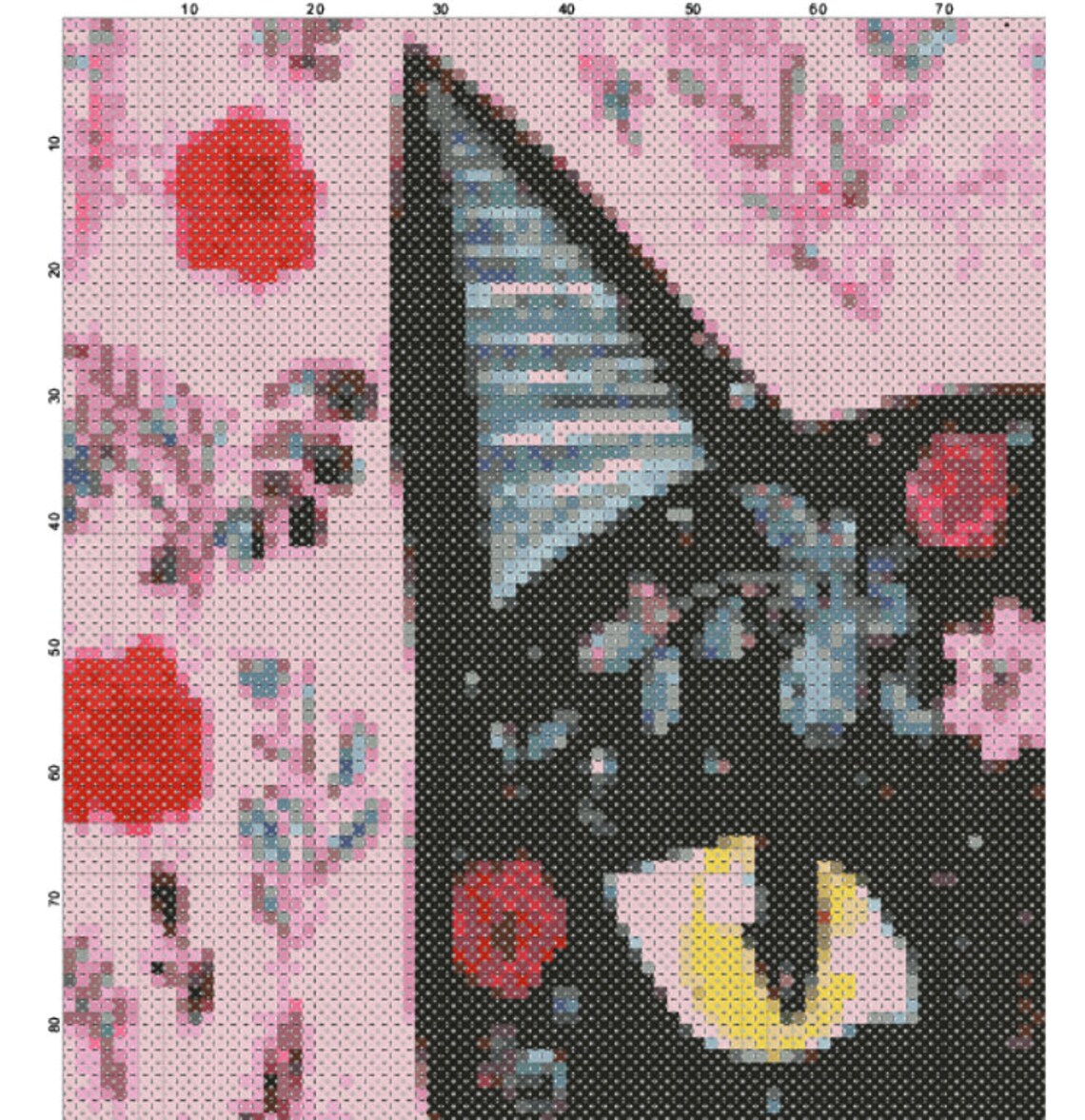 Cat, Cross Stitch Pattern, Counted Cross Stitch, Cross Stitch, Hand ...