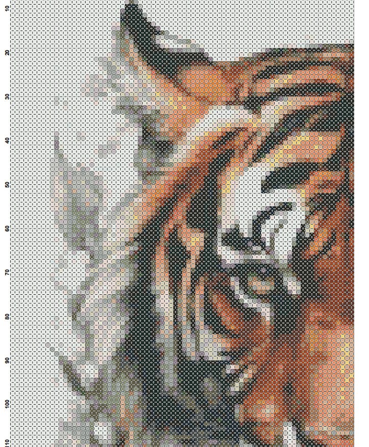 Lion, Cross Stitch Pattern, Counted Cross Stitch, Cross Stitch, Hand ...
